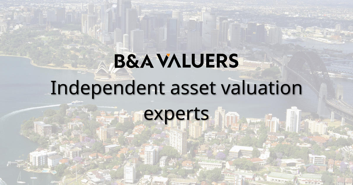 Independent asset valuation experts | B&A Valuers